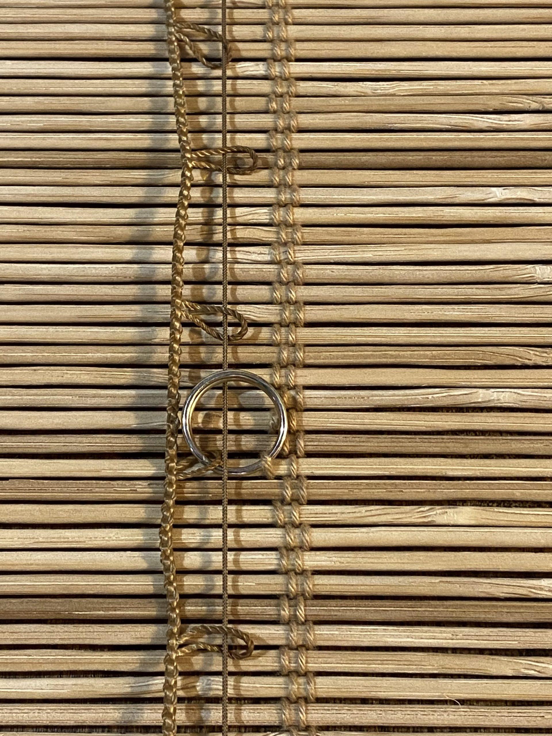 How to Add a Privacy Liner to Bamboo Roman Shades - kmdcreates