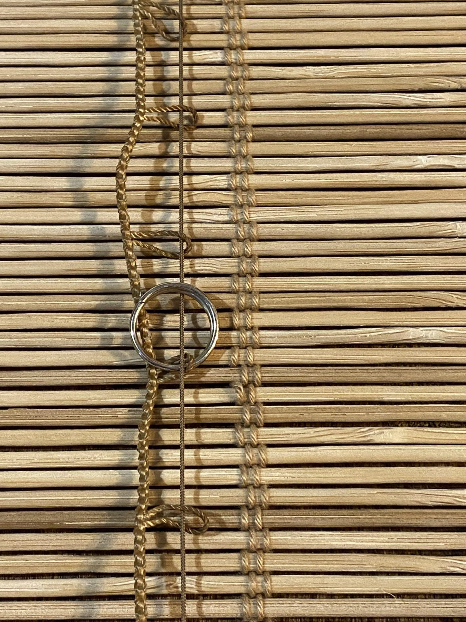 How to Add a Privacy Liner to Bamboo Roman Shades - kmdcreates